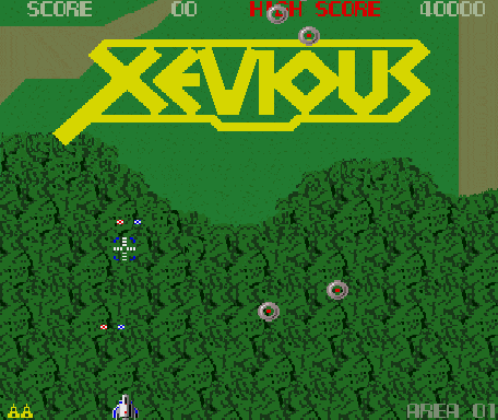 Xevious | 1983 | Shoot 'em Up | Play Online for Free | Arcader.com