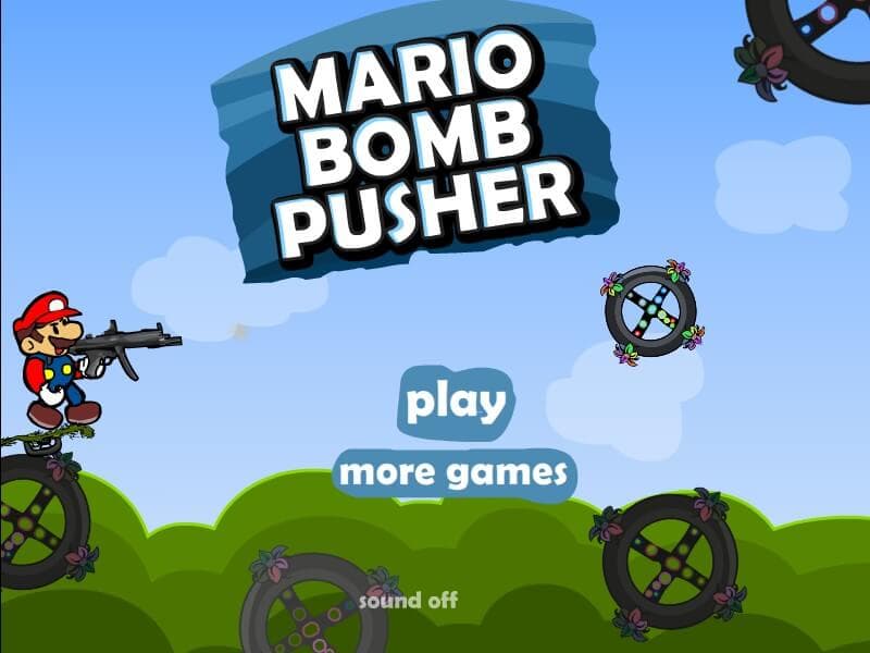 Mario Bomb Pusher | Play Online for FREE at Arcader.com
