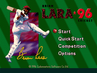 Brian Lara Cricket 96 | SEGA Genesis | Free Retro Games | Arcader.com