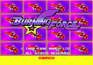Burning Force | SEGA Genesis | Free Retro Games | Arcader.com