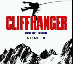 Cliffhanger | SEGA Genesis | Free Retro Games | Arcader.com