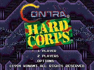 Contra Hard Corps | SEGA Genesis | Free Retro Games | Arcader.com