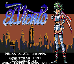 El Viento | SEGA Genesis | Free Retro Games | Arcader.com