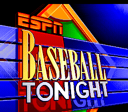 ESPN Baseball Tonight | SEGA Genesis | Free Retro Games | Arcader.com