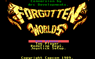 Forgotten Worlds | SEGA Genesis | Free Retro Games | Arcader.com