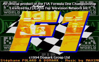 Formula One | SEGA Genesis | Free Retro Games | Arcader.com