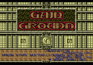 Gain Ground | SEGA Genesis | Free Retro Games | Arcader.com