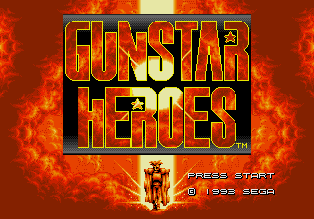 Gunstar Heroes | SEGA Genesis | Free Retro Games | Arcader.com