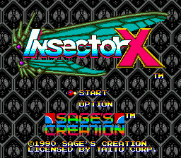 Insector X | SEGA Genesis | Free Retro Games | Arcader.com