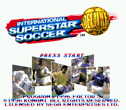 International Superstar Soccer Deluxe | SEGA Genesis | Free Retro Games ...