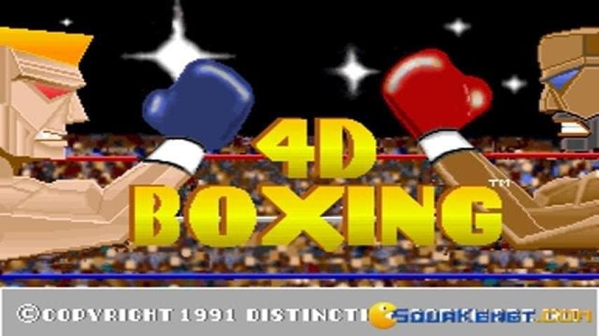 4D Boxing | Sports Game | MS-DOS | 1991 | Arcader.com
