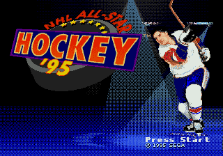NHL All-Star Hockey '95 | SEGA Genesis | Free Retro Games | Arcader.com