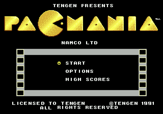 Pac-Mania | SEGA Genesis | Free Retro Games | Arcader.com