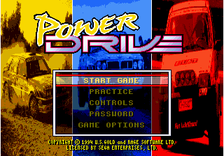 Power Drive | SEGA Genesis | Free Retro Games | Arcader.com