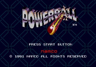 Powerball | SEGA Genesis | Free Retro Games | Arcader.com