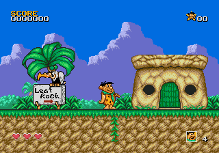 The Flintstones | SEGA Genesis | Free Retro Games | Arcader.com
