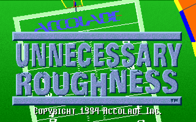 Unnecessary Roughness '95 | SEGA Genesis | Free Retro Games | Arcader.com